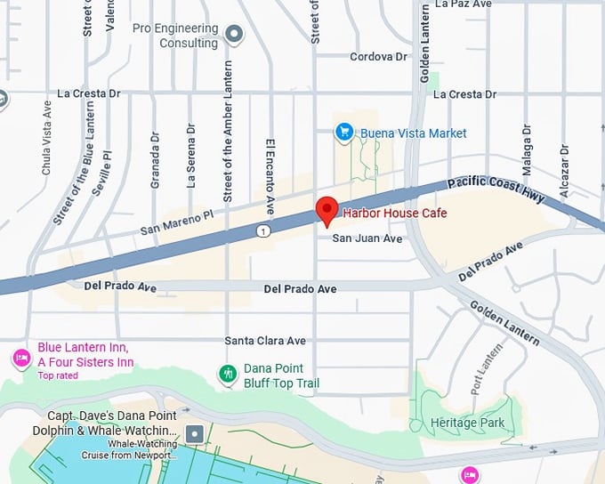 16. harbor house cafe map