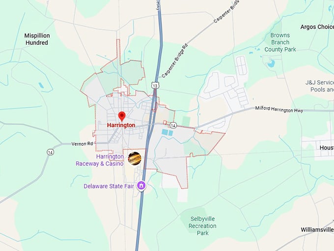 16. harrington map