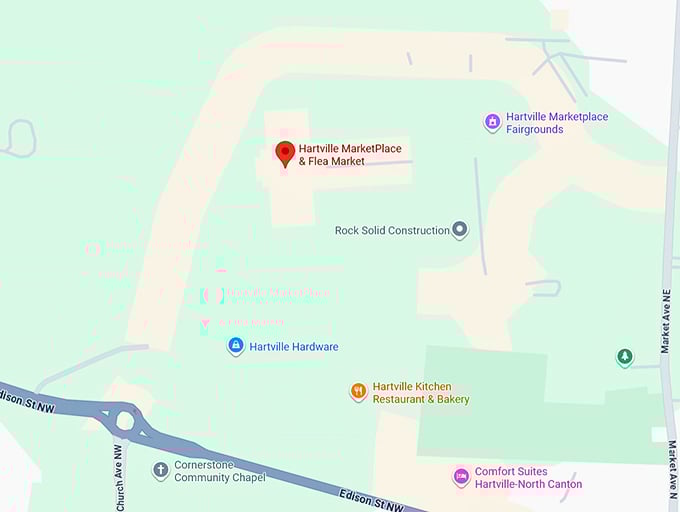 16. hartville marketplace & flea market map