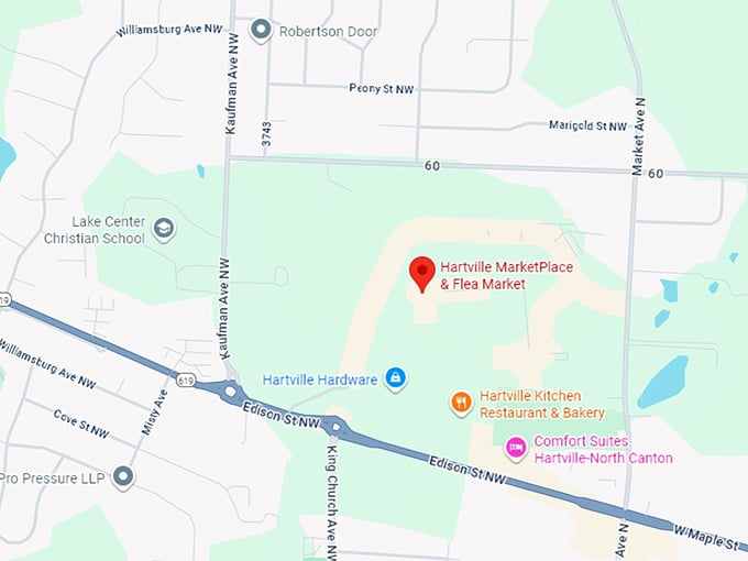 16. hartville marketplace & flea market map