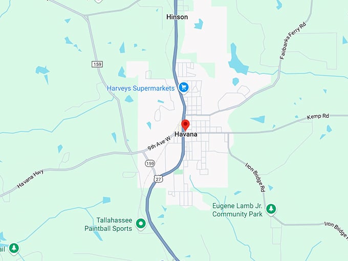 16. havana fl map