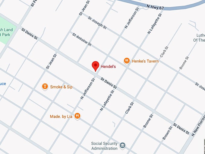 16. hendel's map