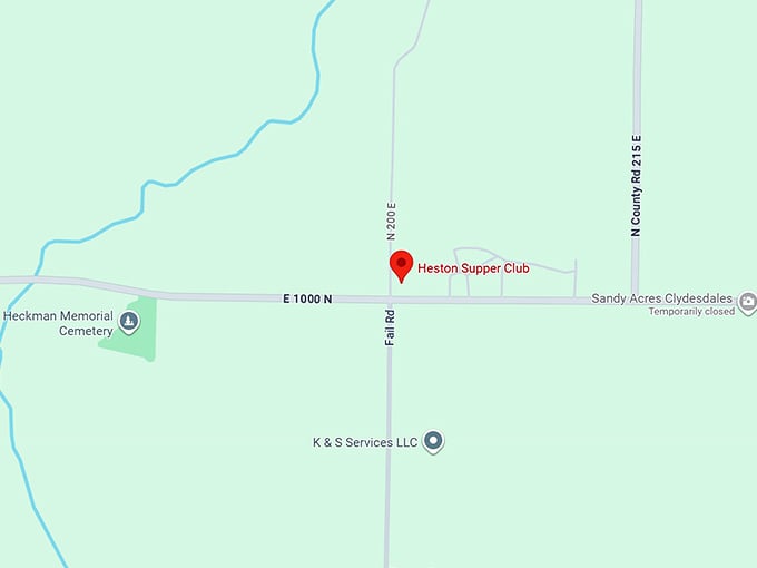 16. heston supper club map