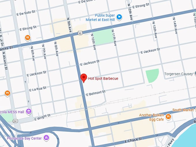 16. hot spot barbecue map