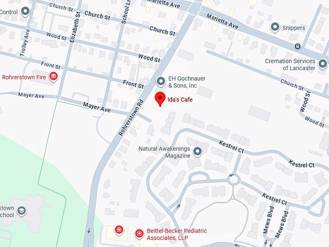 16. ida’s cafe map