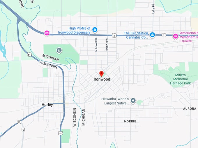 16. ironwood map