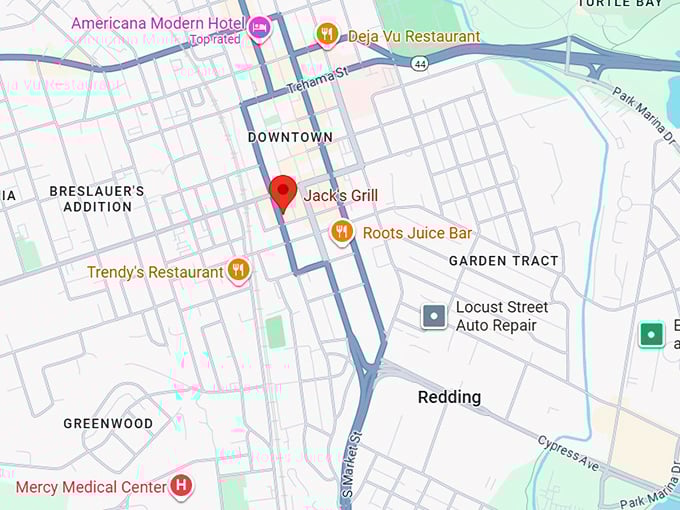 16. jack's grill map