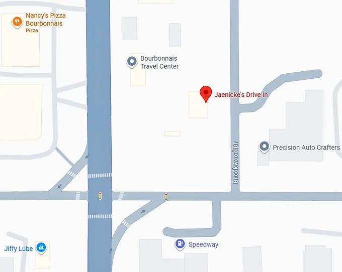16. jaenicke’s drive in map