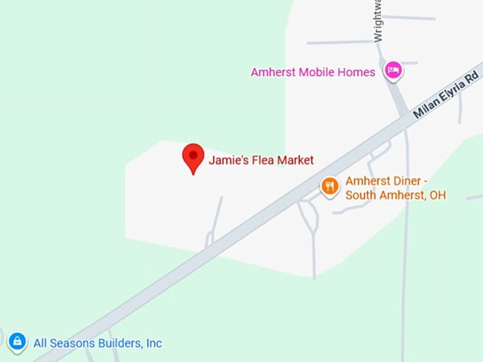 16. jamie's flea market map