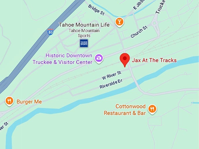 16. jax at the tracks map