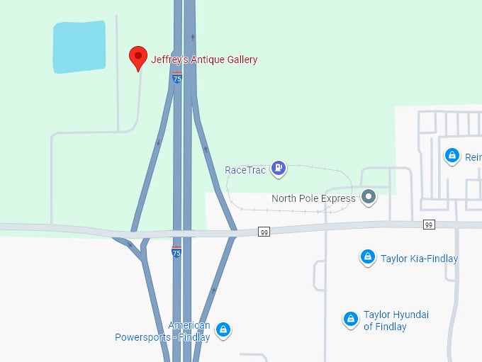 16. jeffrey's antique gallery map