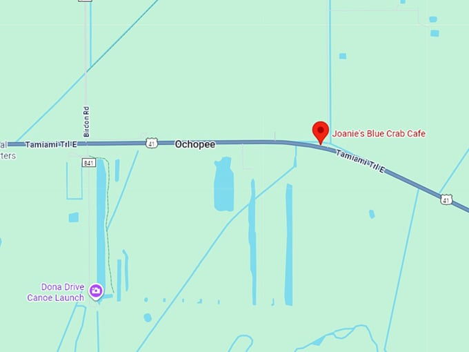 16. joanie's blue crab cafe map