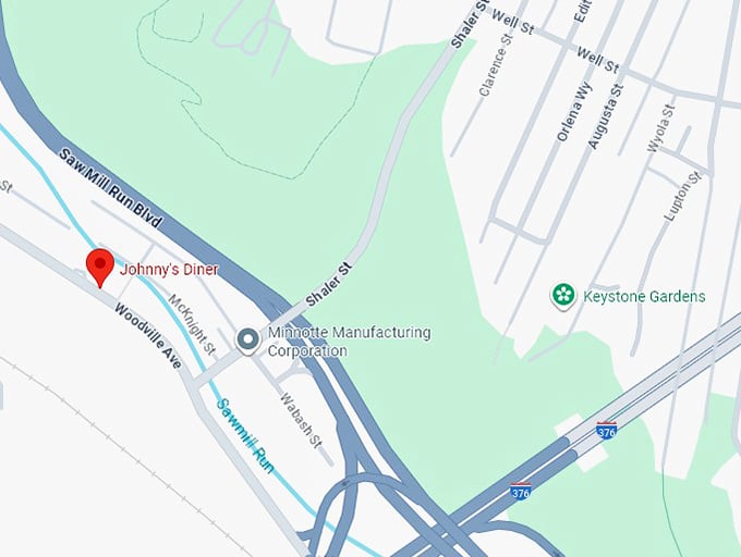 16. johnny’s diner map