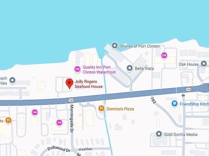 16. jolly rogers seafood house map