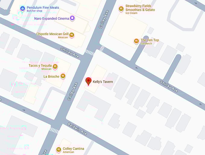 16. kelly's tavern map