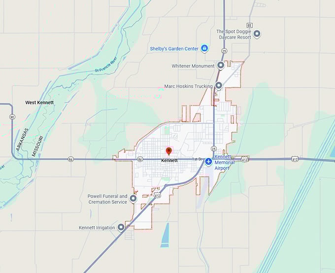16. kennett map