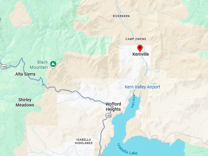 16. kernville map