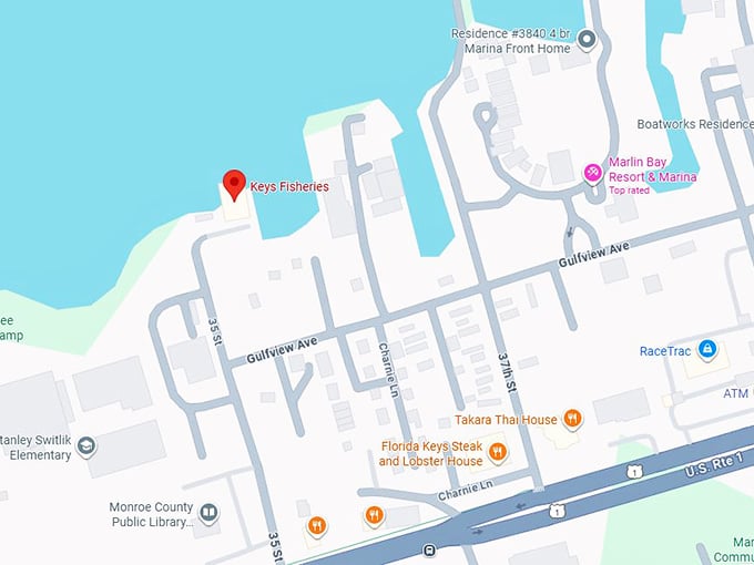 16. keys fisheries map