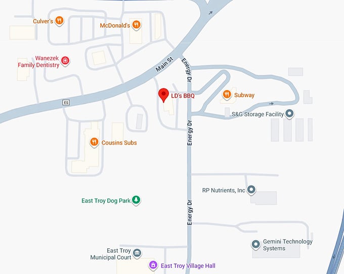 16. ld's bbq map