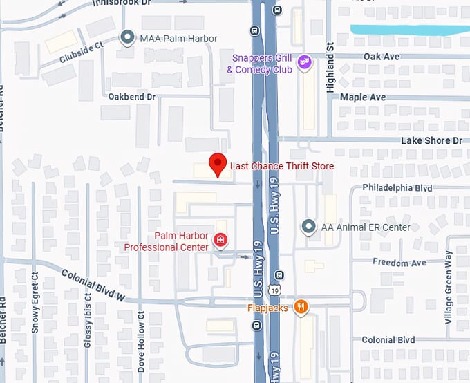 16. last chance thrift store map