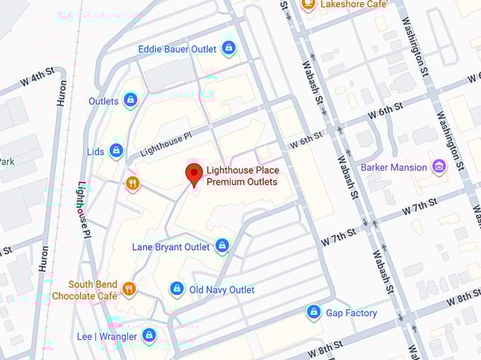 16. lighthouse place premium outlets map
