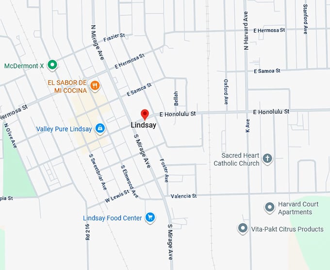 16. lindsay map