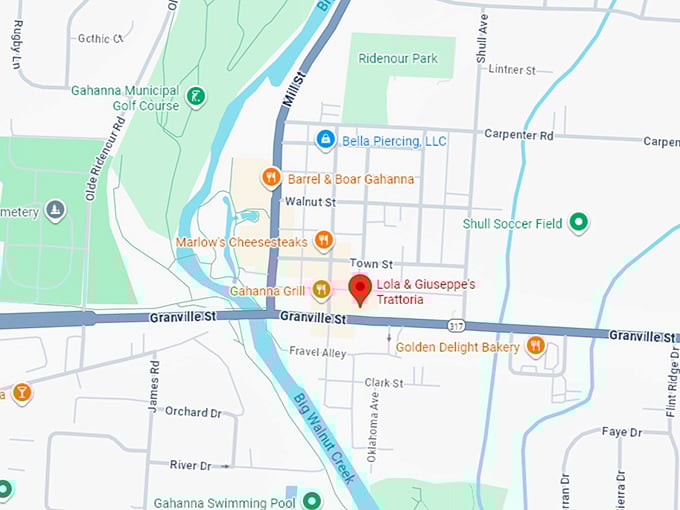 16. lola & giuseppe’s trattoria map