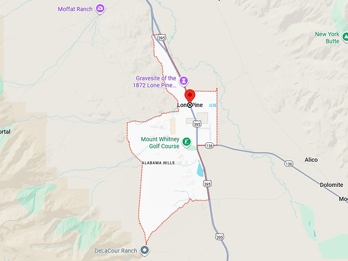 16. lone pine map