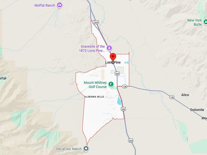 16. lone pine map