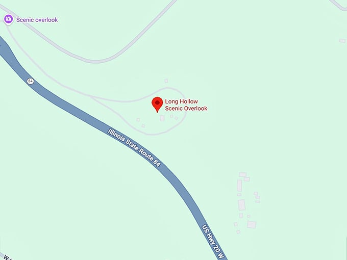16. long hollow scenic overlook map