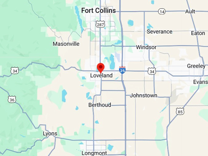 16. loveland map
