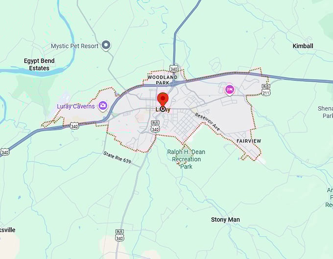 16. luray map