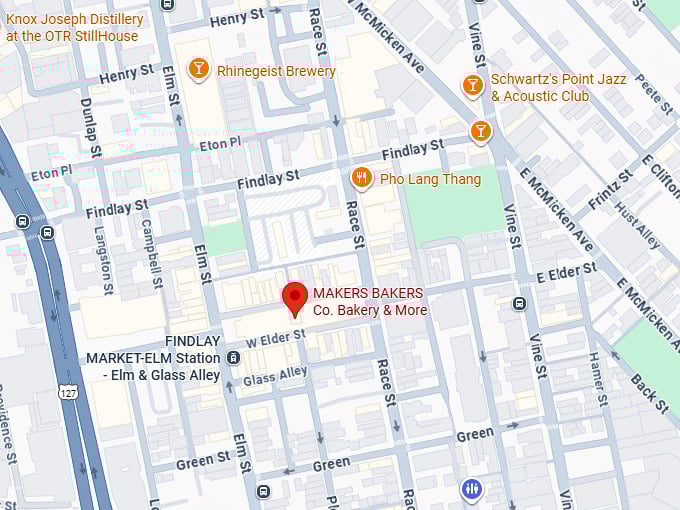 16. makers bakers co. bakery & more map