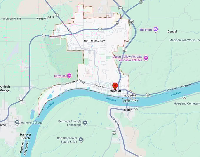 16. madison map