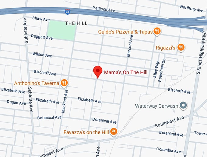 16. mama’s on the hill map