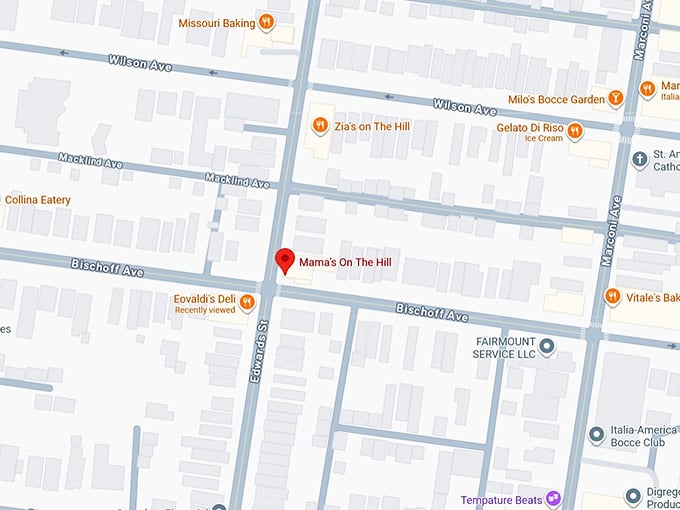 16. mama’s on the hill map
