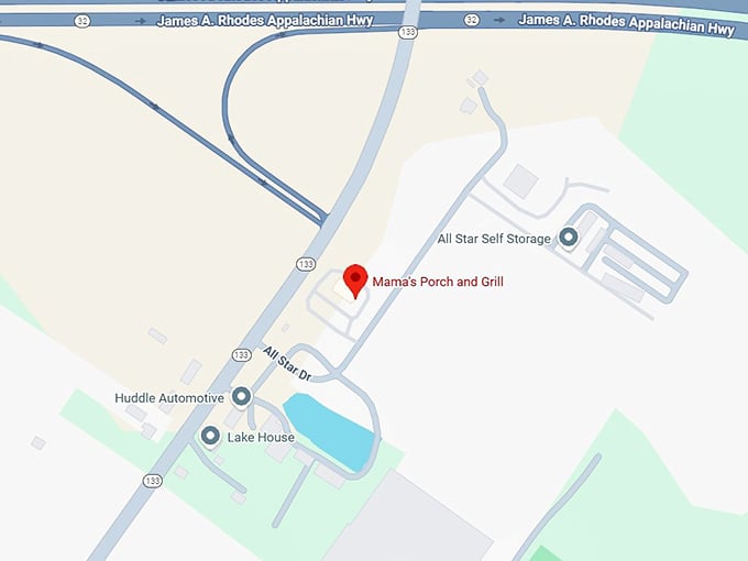 16. mama's porch and grill map