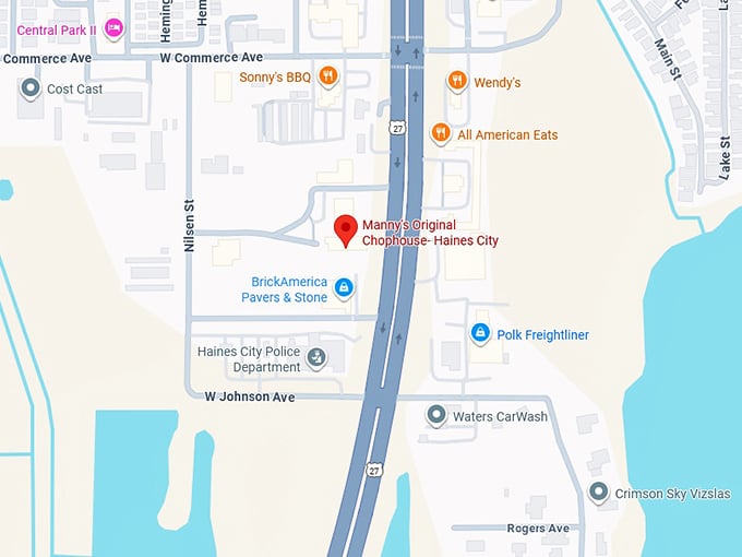 16. manny's original chophouse haines city map