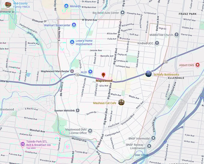 16. maplewood map