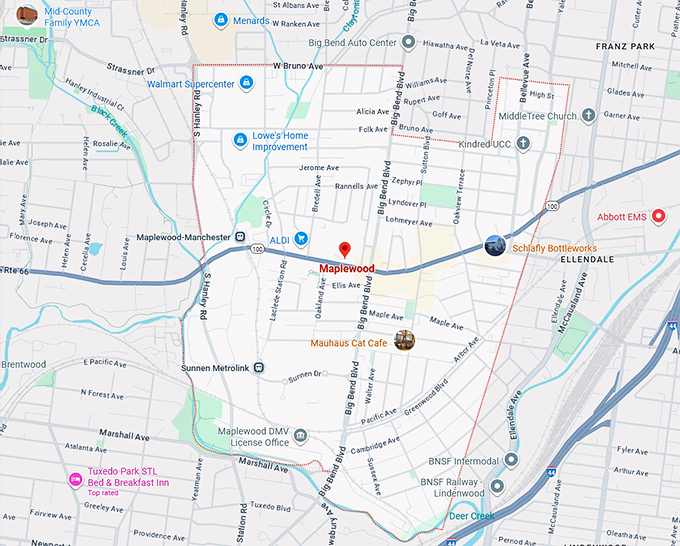 16. maplewood map