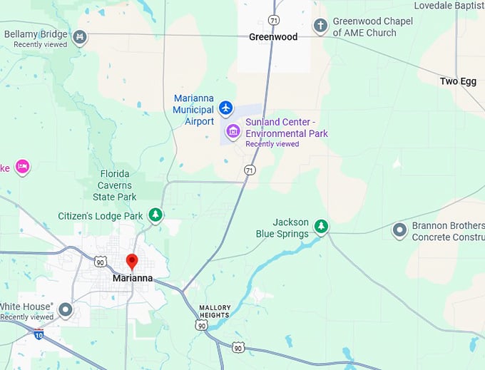 16. marianna map