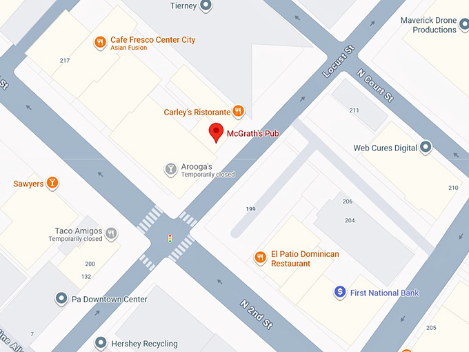 16. mcgrath’s pub map