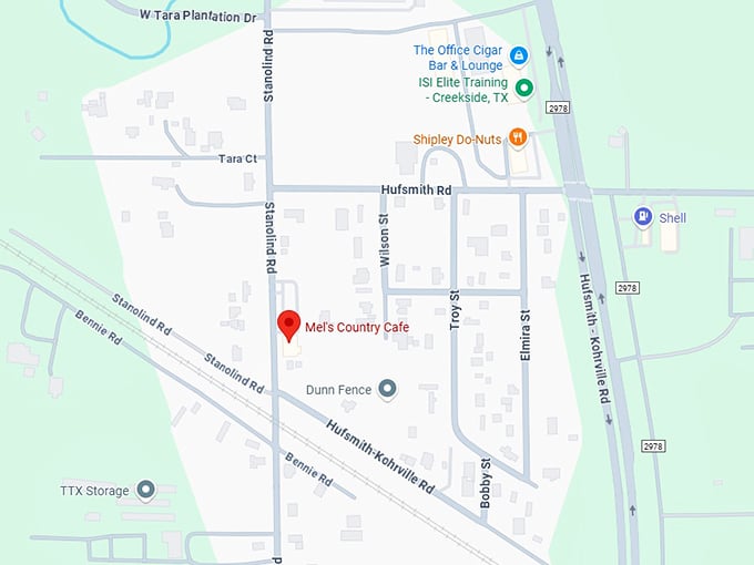 16. mel’s diner map