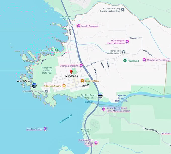 16. mendocino map