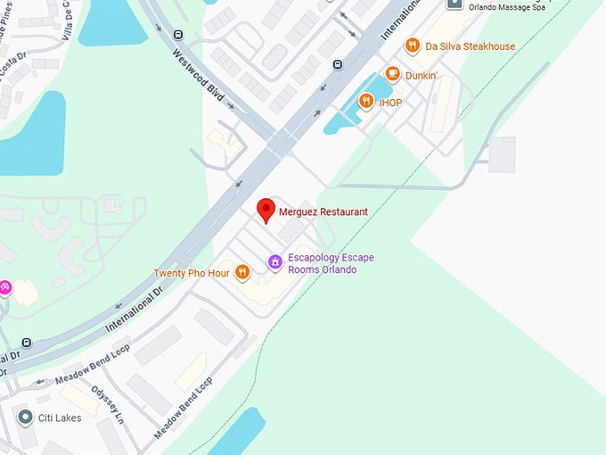 16. merguez restaurant map