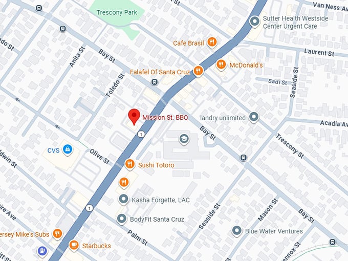 16. mission st. bbq map