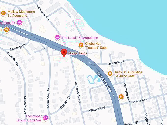16. mojo’s tacos map