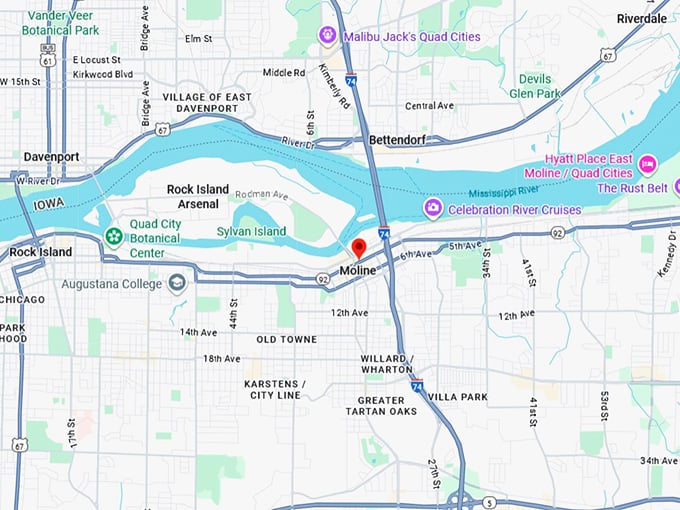 16. moline map