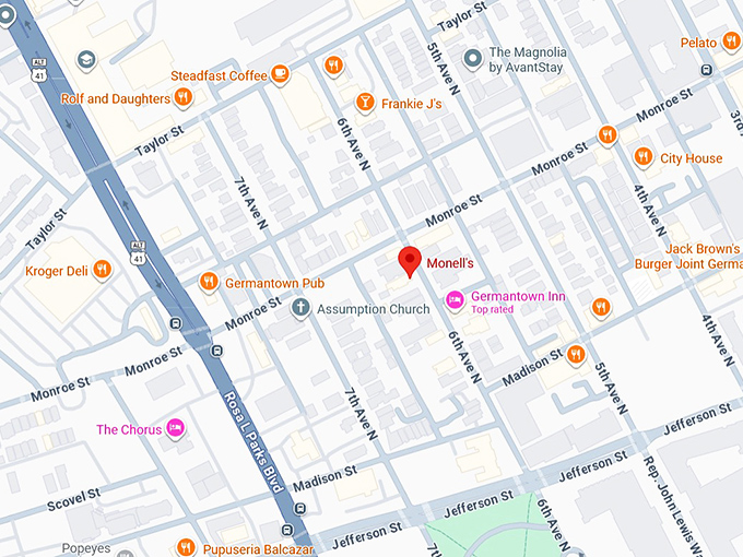 16. monell's map