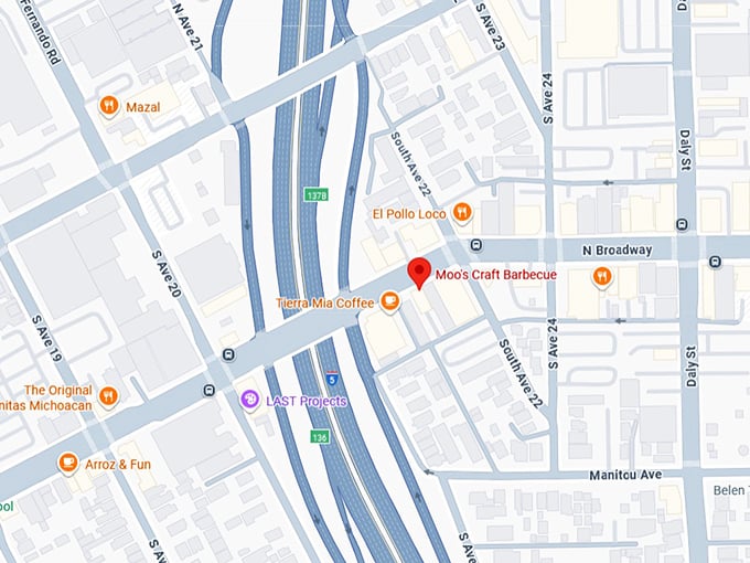 16. moo’s craft barbecue map